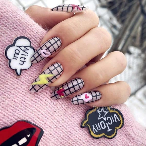 30+ Indie Nail Ideas To Try This Season! - Prada & Pearls