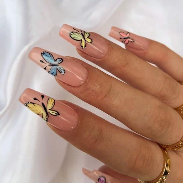 30+ Butterfly Nails To Try This Summer!