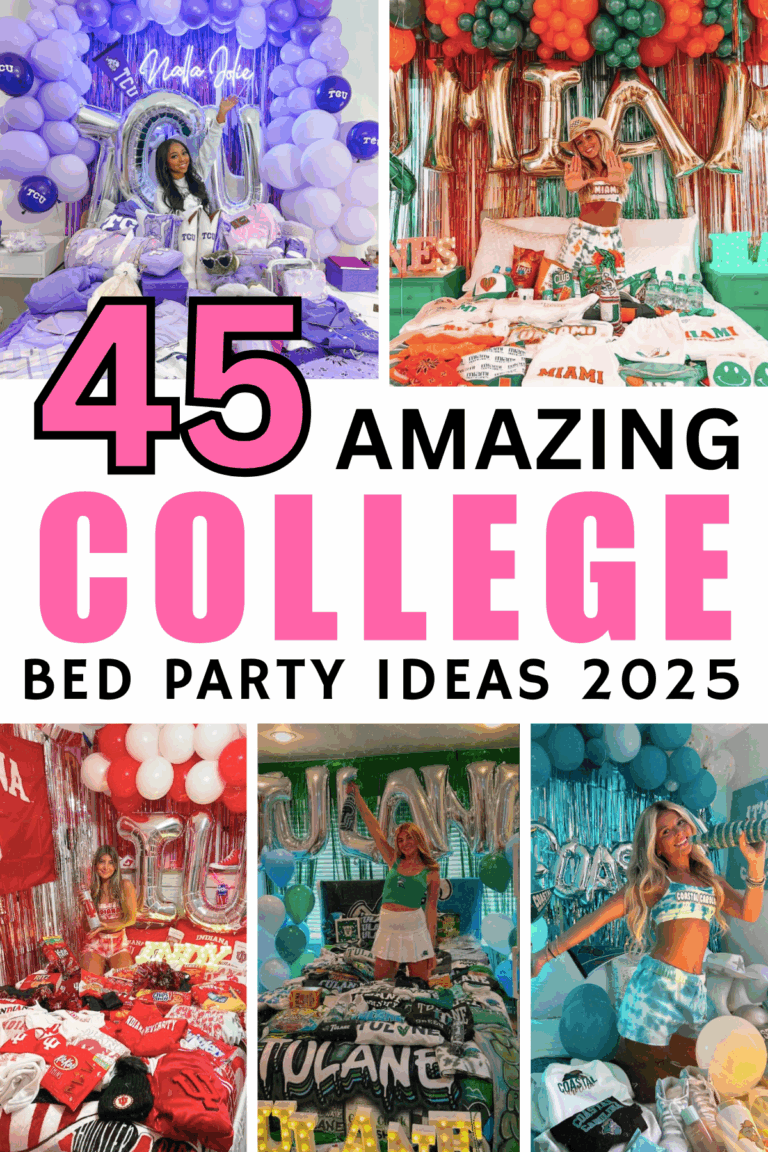 40+ College Bed Party Ideas to Celebrate You Acceptance in Style ...